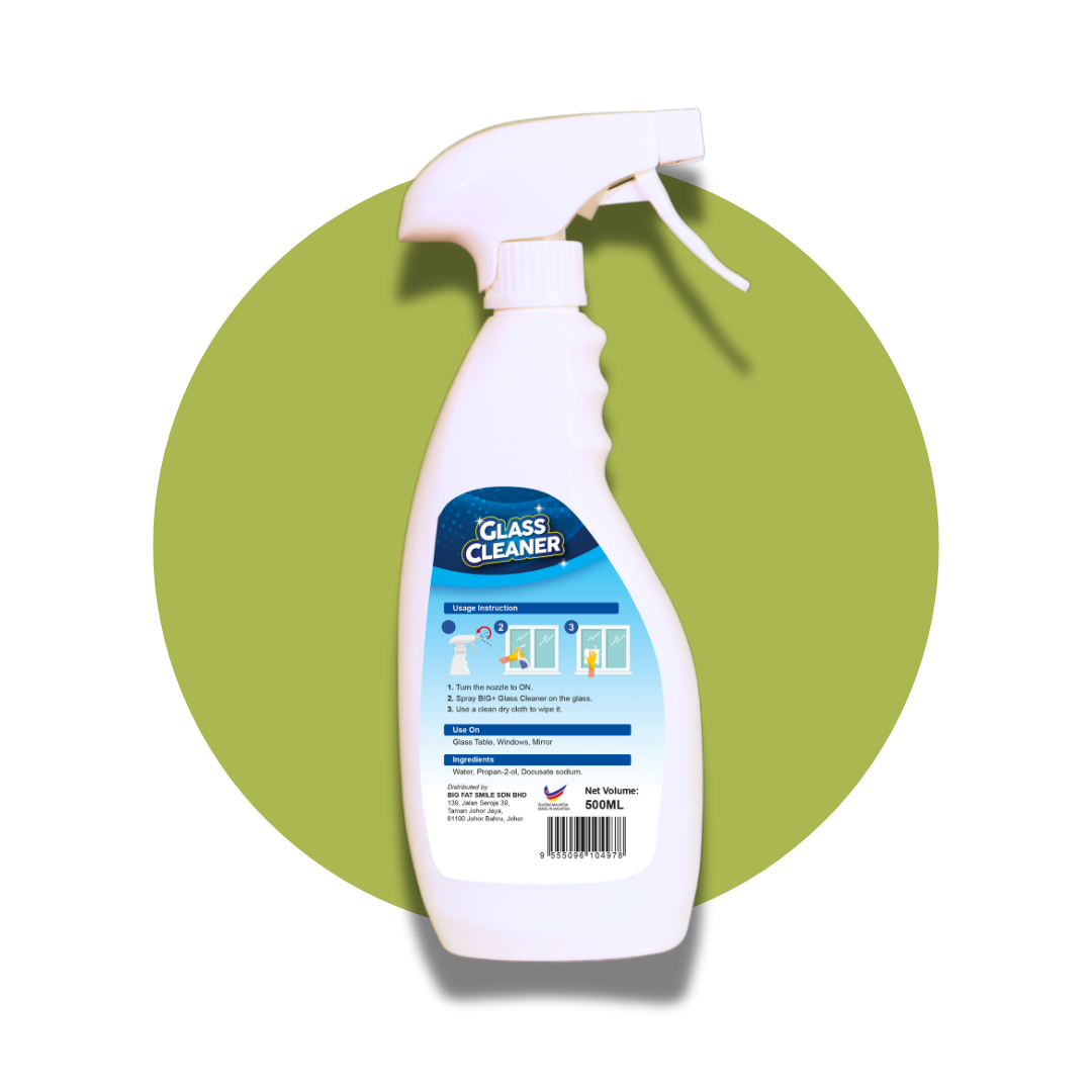 BIG+ Glass Cleaner | 2 x 500ml – BIG+ Malaysia